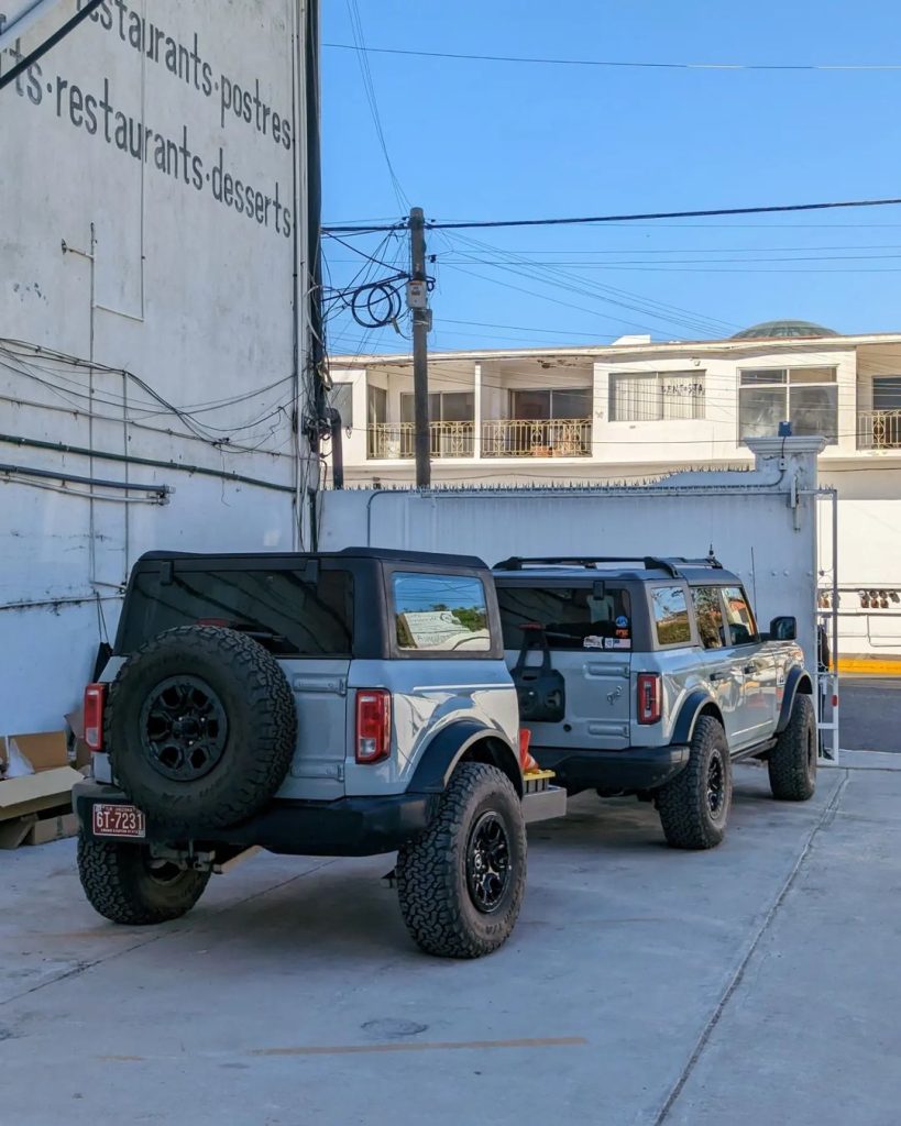 Ford Bronco's Matching Trailer Is the Rear Half of a Bronco Pre ...