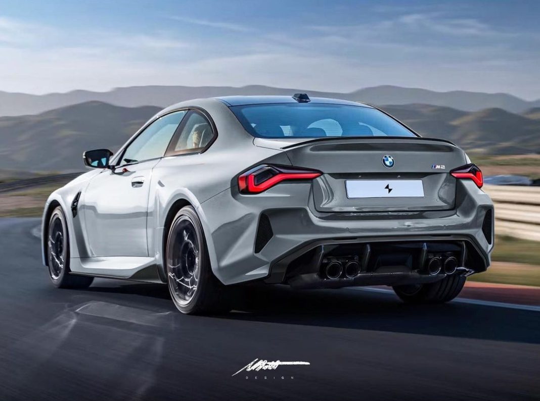 New BMW M2 G87 Facelift (LCI) Reveals Cleaner Digital Design for Baby M8 Look