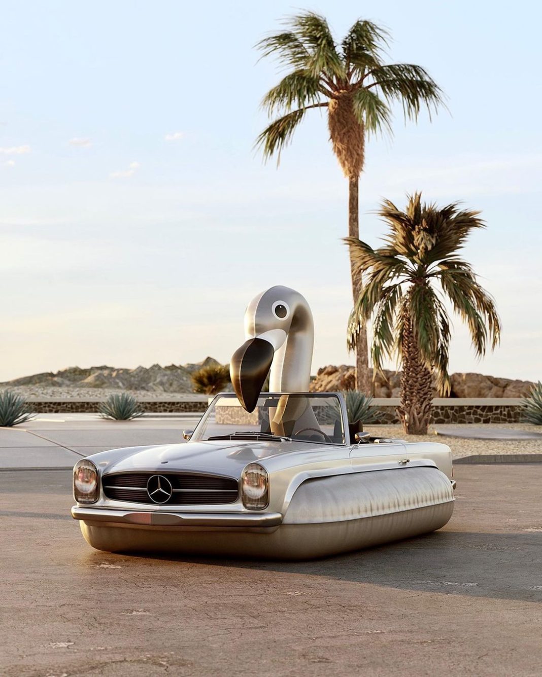 Chris Labrooy's Art Turns Porsche 911 and Other Classic Cars into Pool ...