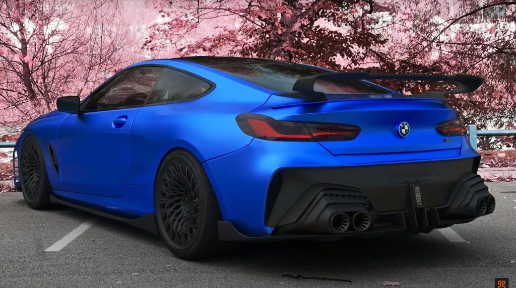 BMW M8 "Super GT" Widebody Kit Dreams of Luxury and Speed Domination