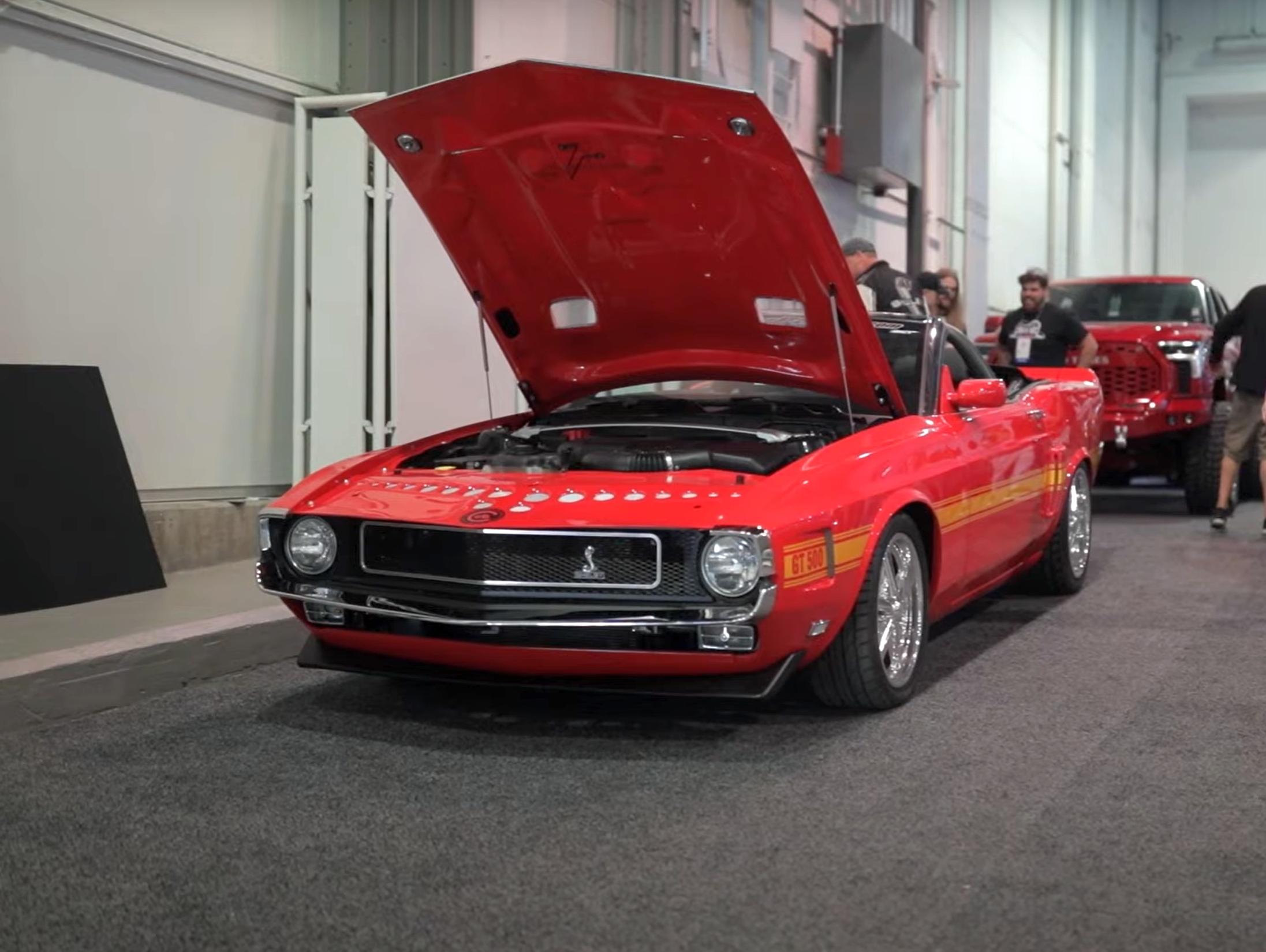 This 1969 Ford Mustang Shelby GT500 Convertible Is a 2014 Mustang in ...