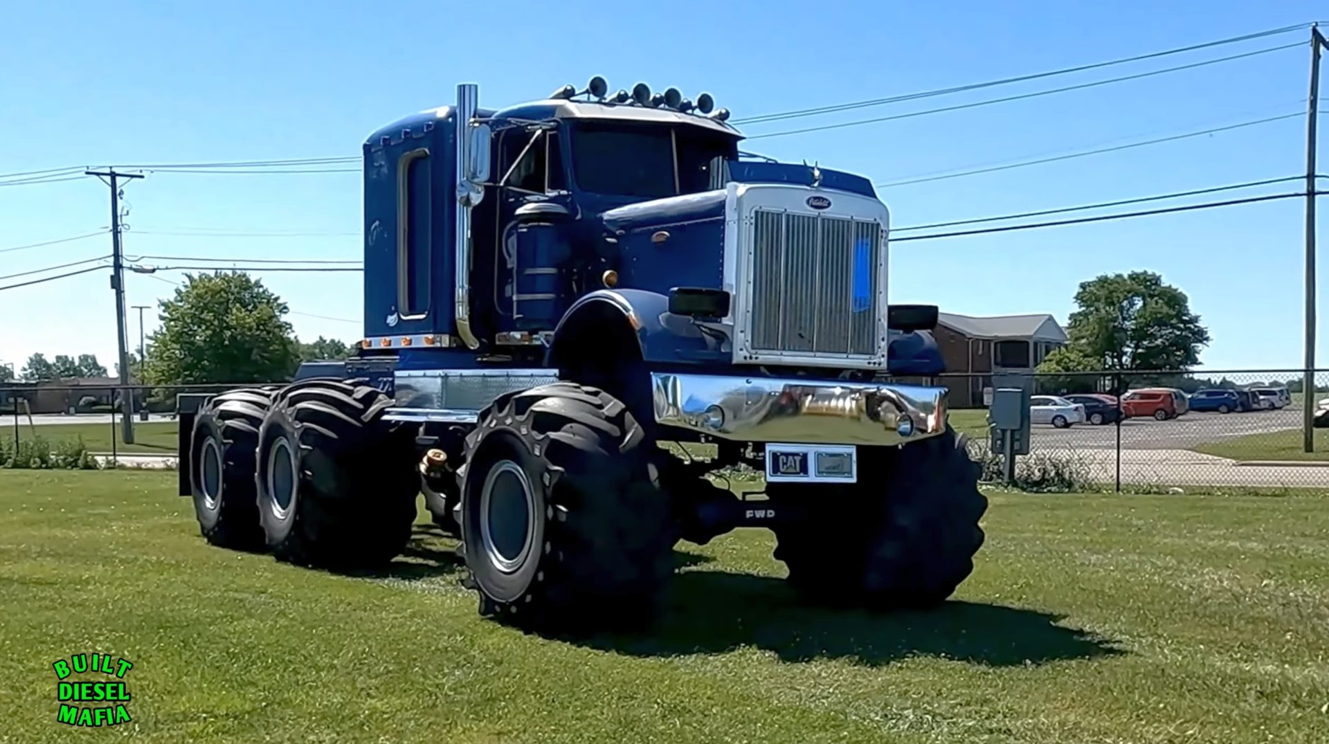 1986 Peterbilt 6x6 Lifted Semi "King of the Road" Monster Truck Revived ...