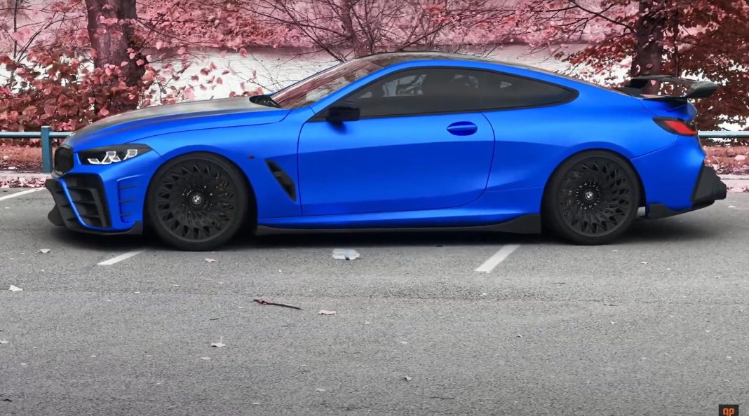 BMW M8 "Super GT" Widebody Kit Dreams of Luxury and Speed Domination