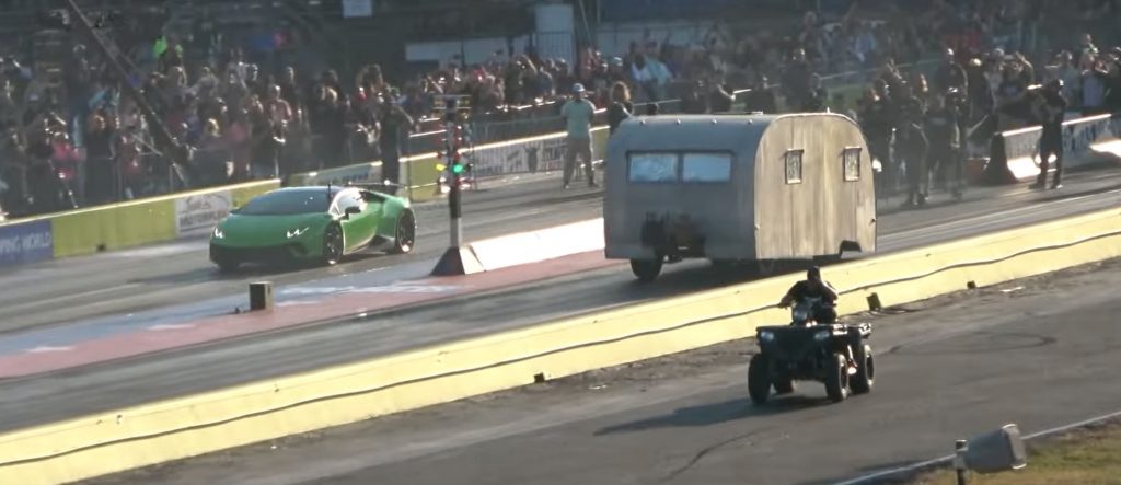 Nitrous V8-Powered "Airstream" Camper Drag Races a Lamborghini ...