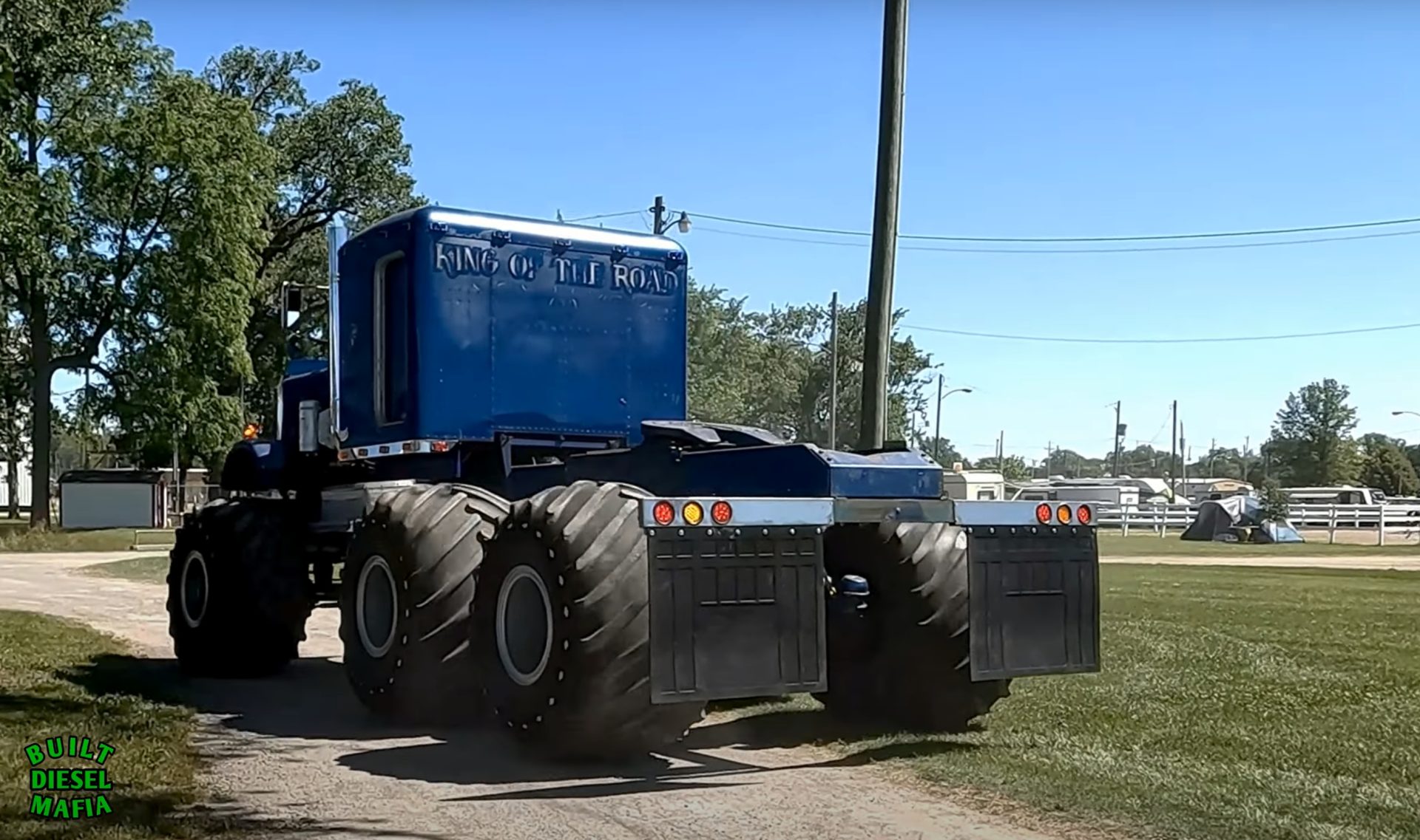 1986 Peterbilt 6x6 Lifted Semi "King of the Road" Monster Truck Revived ...