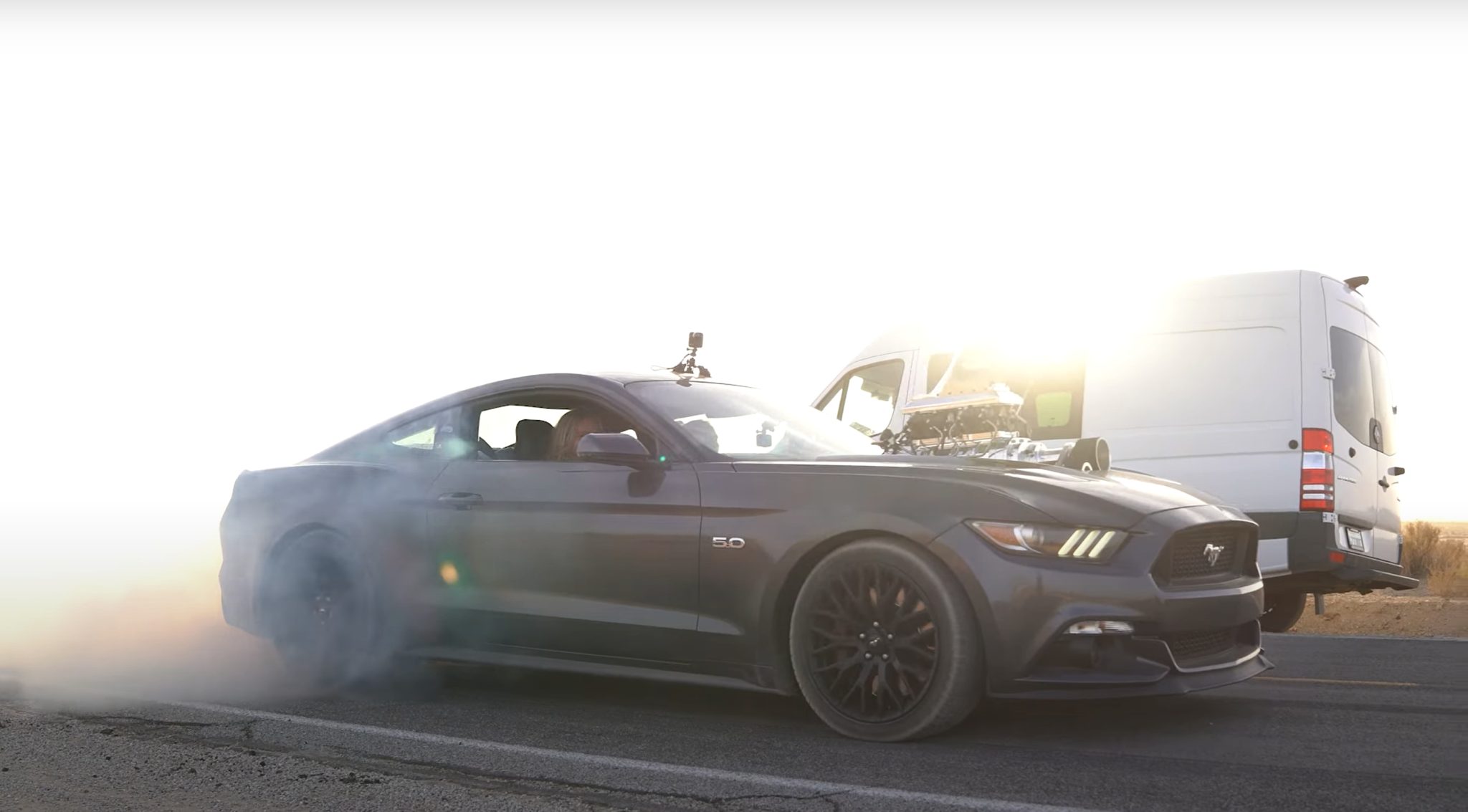 Supercharged Big Block Ford Mustang S550 Is Emelia Hartford's Rebuilt ...