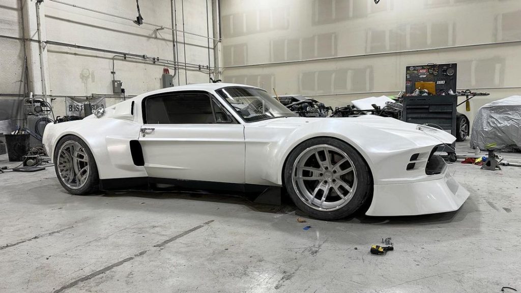 Mid-Engined 1967 Ford Mustang Used to Be a Bugatti Movie Car, Looks ...