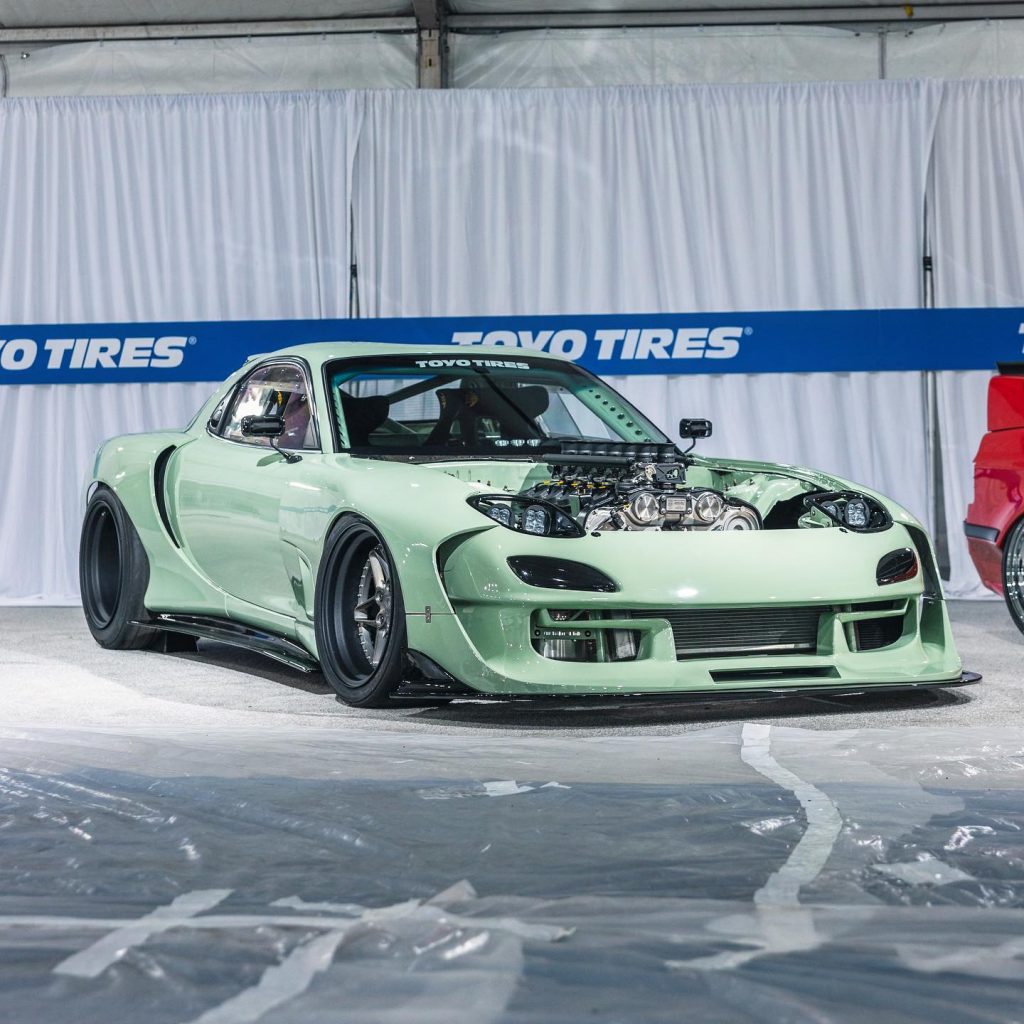SEMA 2022: Mazda RX7 FD3S "Art Car" Packs Pagani Zonda V12 and LTO ...