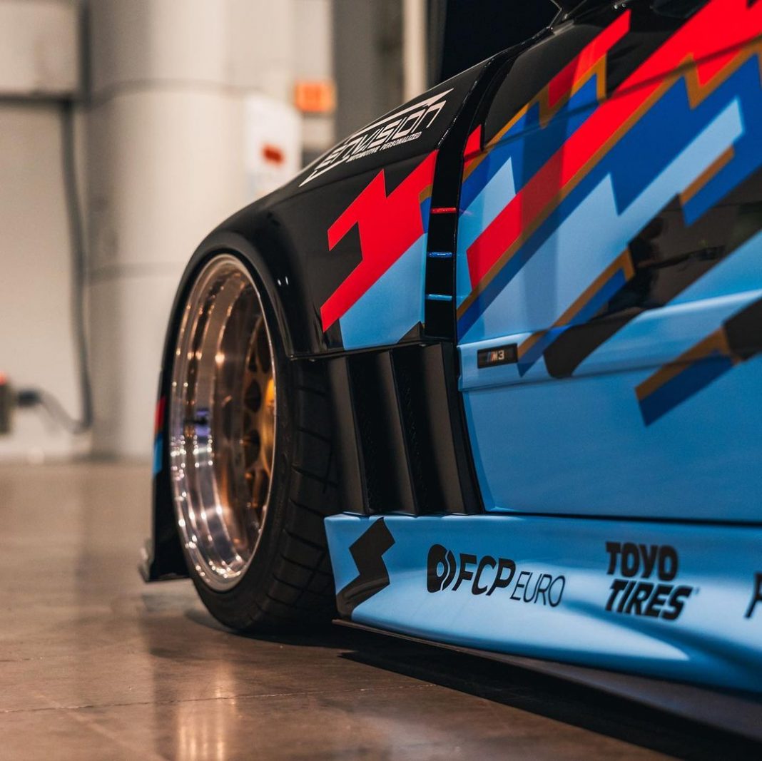 SEMA 2022: First Kyza-Designed E36 BMW M3 LTO Widebody Debuts in GTR Style