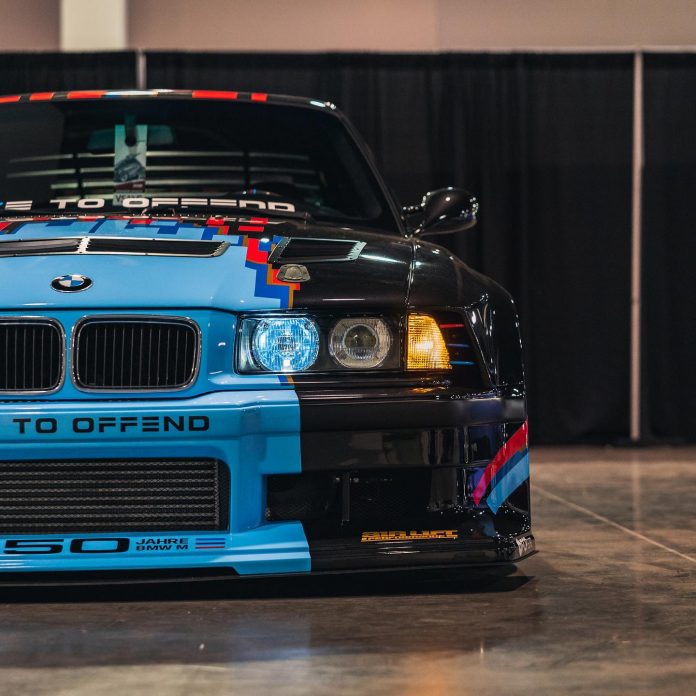 SEMA 2022: First Kyza-Designed E36 BMW M3 LTO Widebody Debuts in GTR Style