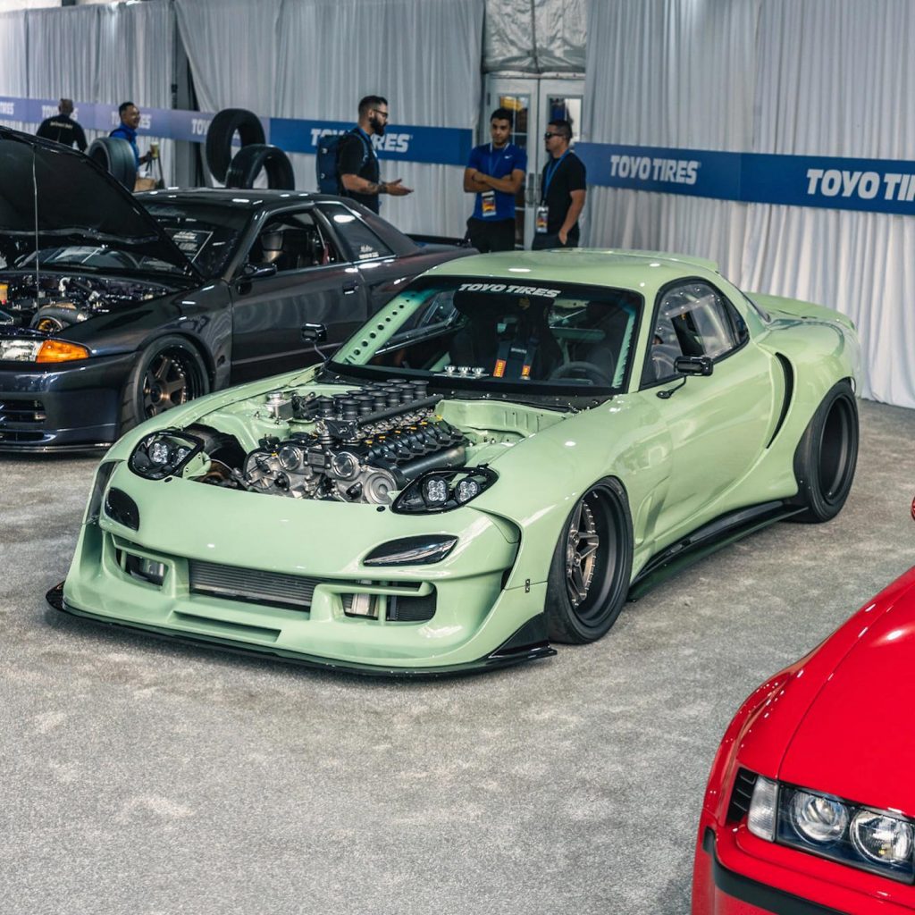 SEMA 2022: Mazda RX7 FD3S "Art Car" Packs Pagani Zonda V12 and LTO ...