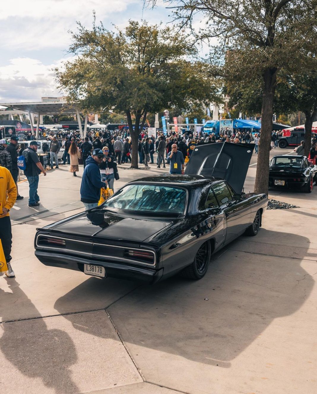 Sinister 1970 Dodge Coronet Goes Triple-Black With Twin-Turbo Gen III ...
