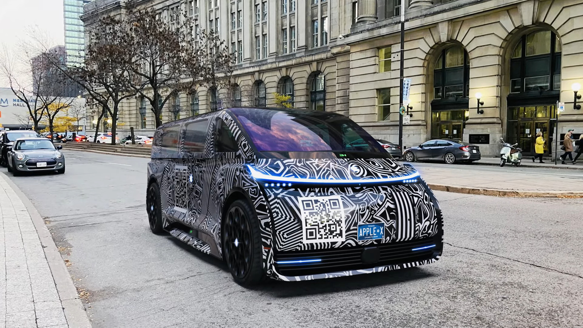 Apple Car Minivan Concept Looks Futuristic in Toronto, Real One Coming ...