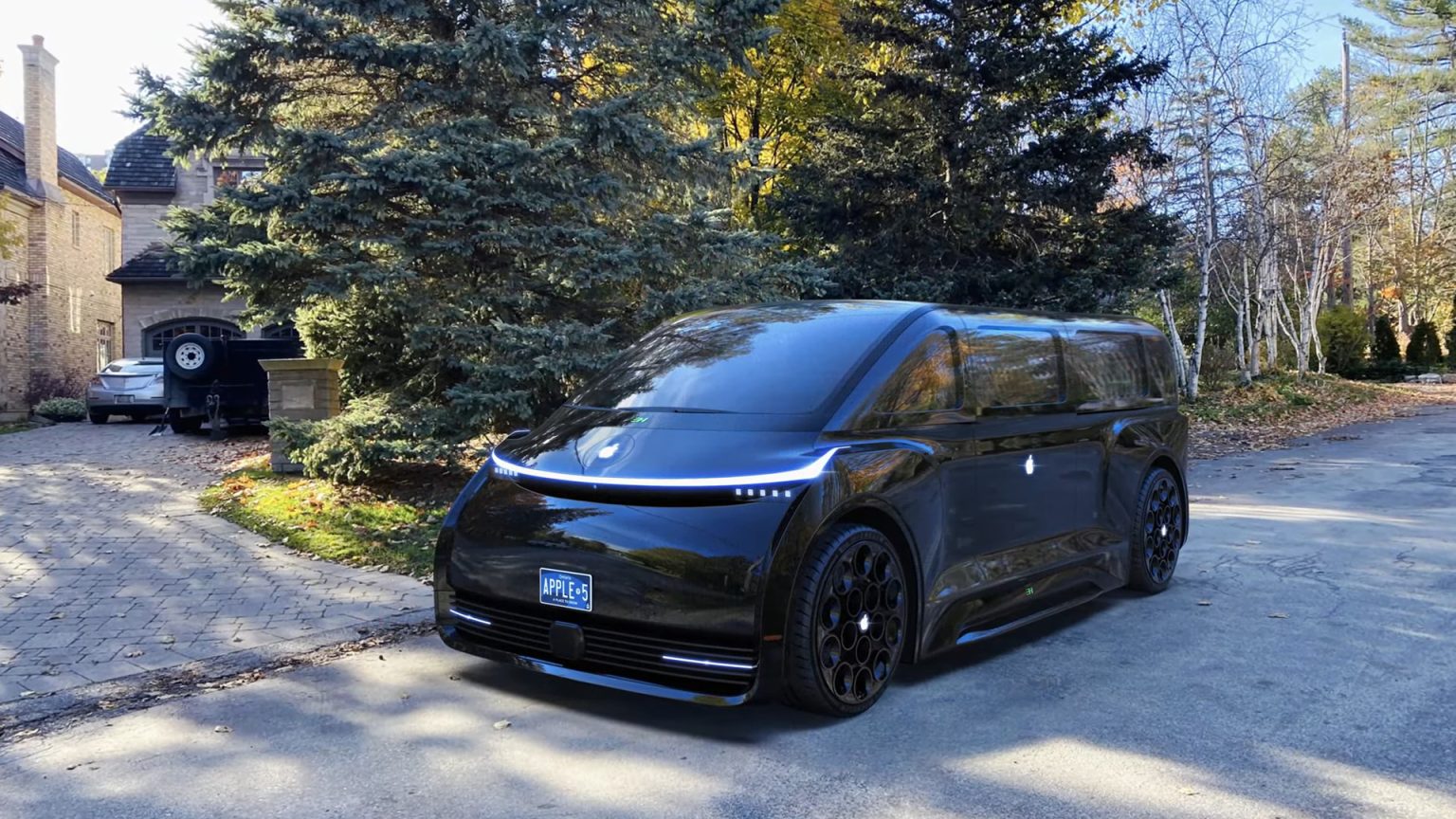 Apple Car Minivan Concept Looks Futuristic in Toronto, Real One Coming ...