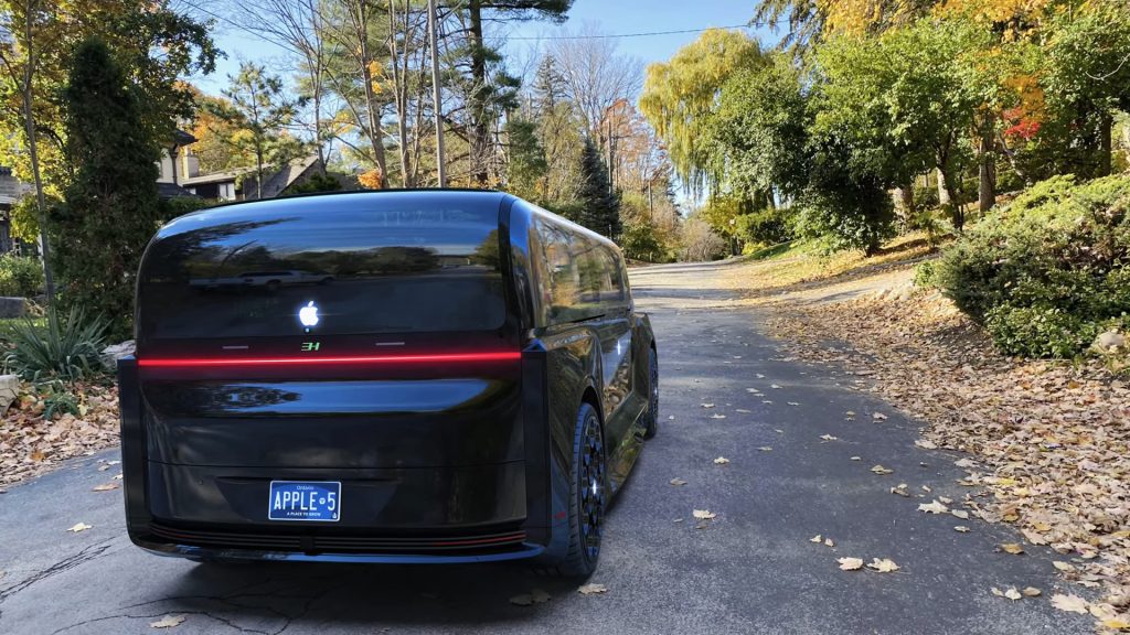 Apple Car Minivan Concept Looks Futuristic in Toronto, Real One Coming ...