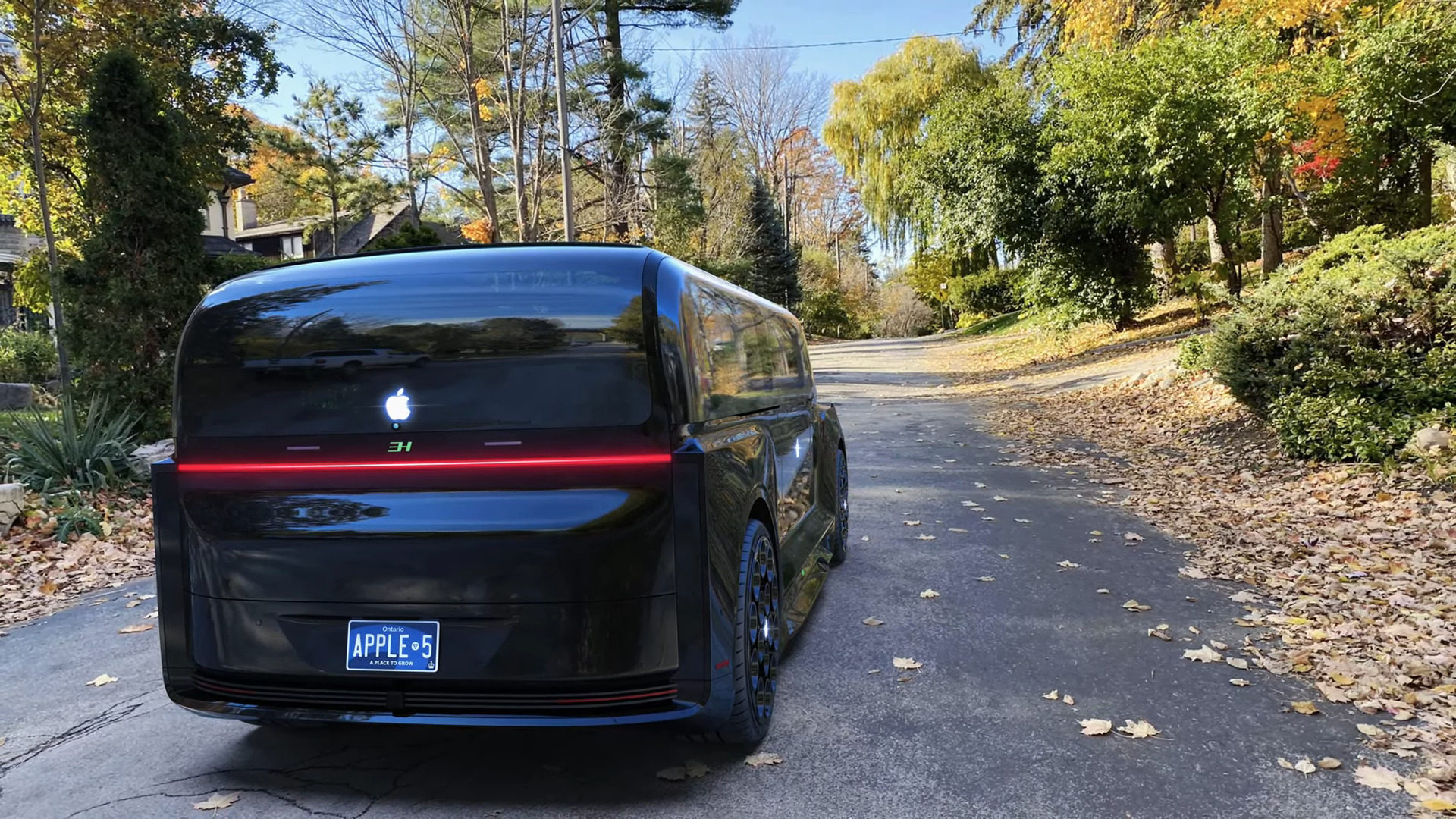 Apple Car Minivan Concept Looks Futuristic in Toronto, Real One Coming ...