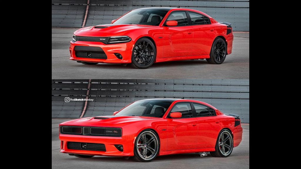 Dodge Charger Sedan Digitally Morphs into the 1969 Charger, Front End ...