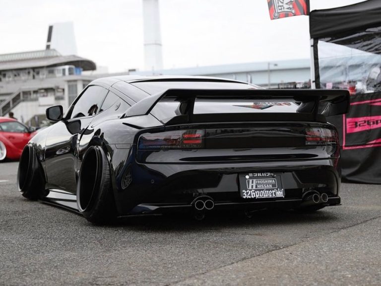 2023 Nissan Z Lowrider CGI Joins Real Slammed Z by 326 Power for ...