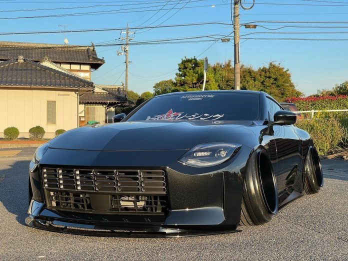 2023 Nissan Z Lowrider CGI Joins Real Slammed Z by 326 Power for ...