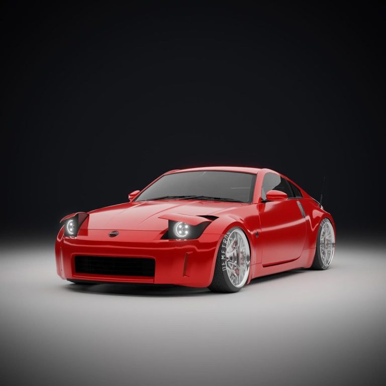 Nissan 350Z Pop-Up Headlights Digitally Revive the Retro Look