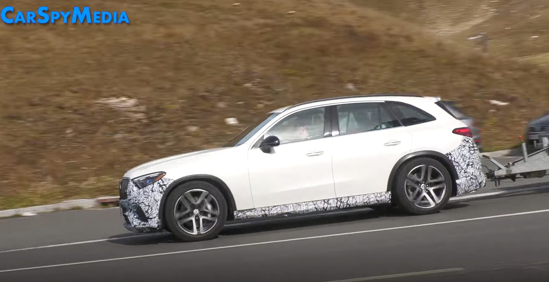 2024 Mercedes-AMG GLC63 and GLC43 Get Pushed Hard in Performance Towing ...