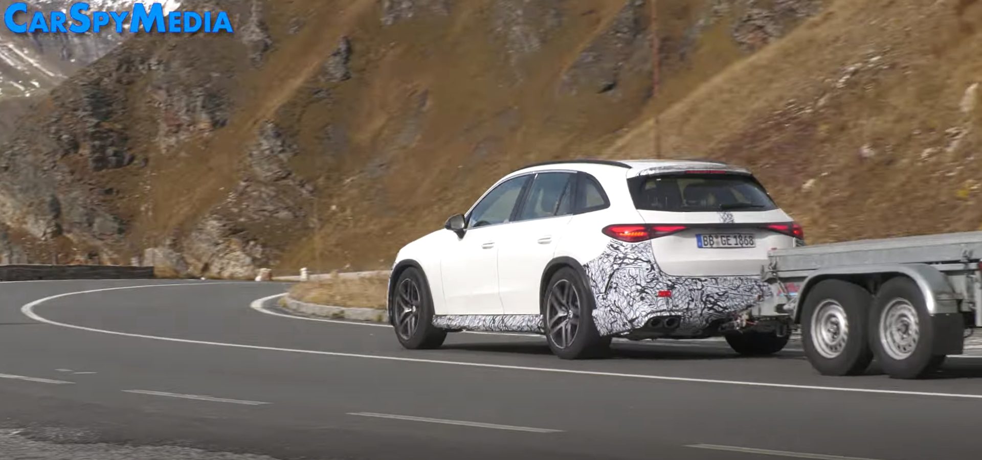 2024 Mercedes-AMG GLC63 and GLC43 Get Pushed Hard in Performance Towing ...