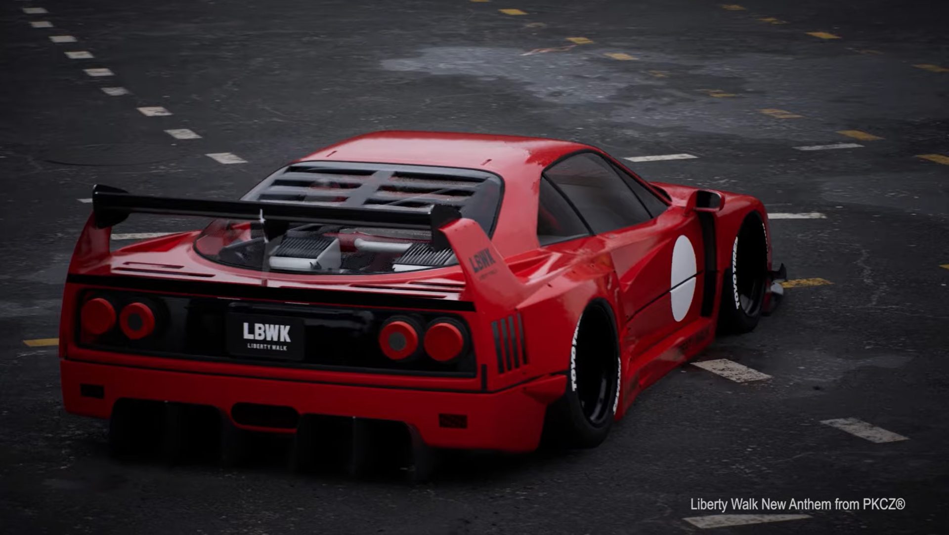 Slammed Ferrari F40 With Liberty Walk Widebody CGI-Unveiled Ahead of 2023 Tokyo Auto Salon Debut ...