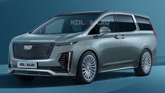 New Cadillac Escalade Minivan First Rendering Images Resemble a Luxury ...