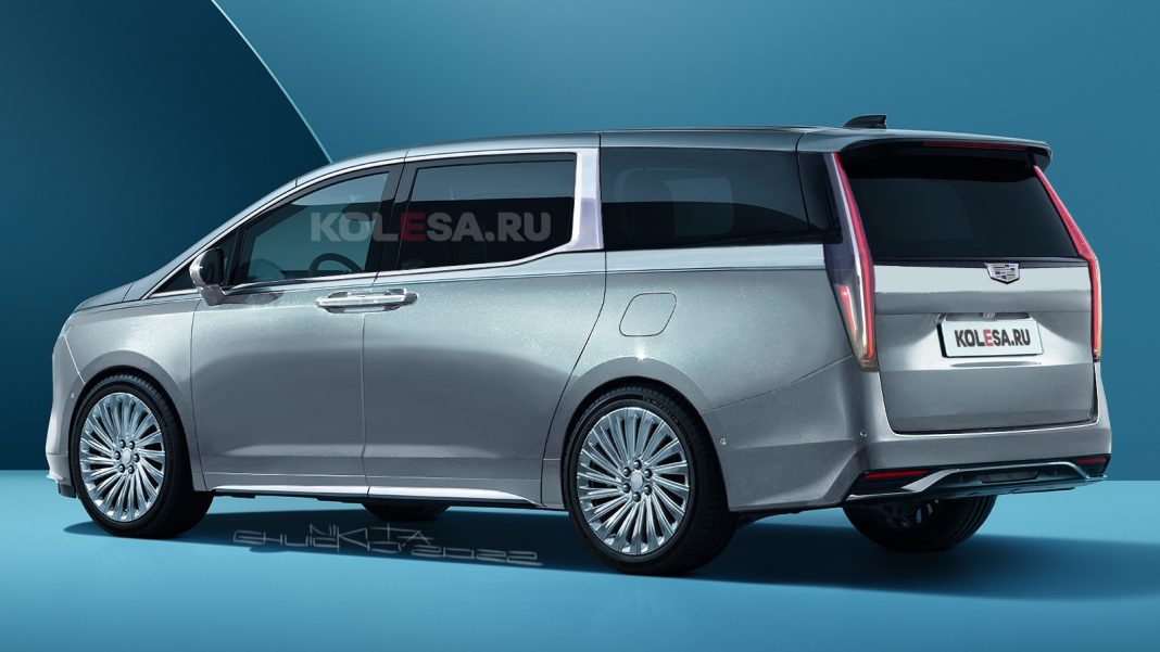 New Cadillac Escalade Minivan First Rendering Images Resemble a Luxury ...