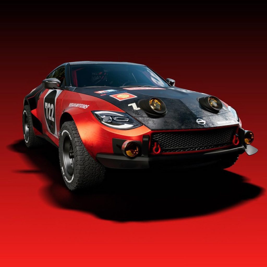Lifted Nissan 400Z Rally Car Is a Budget Alternative to 911 Dakar and ...