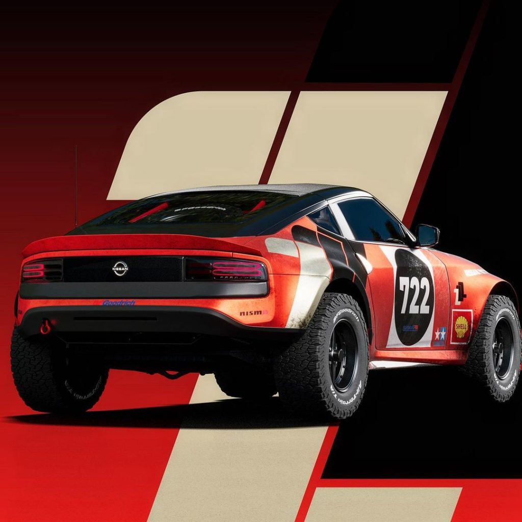 Lifted Nissan 400Z Rally Car Is a Budget Alternative to 911 Dakar and ...