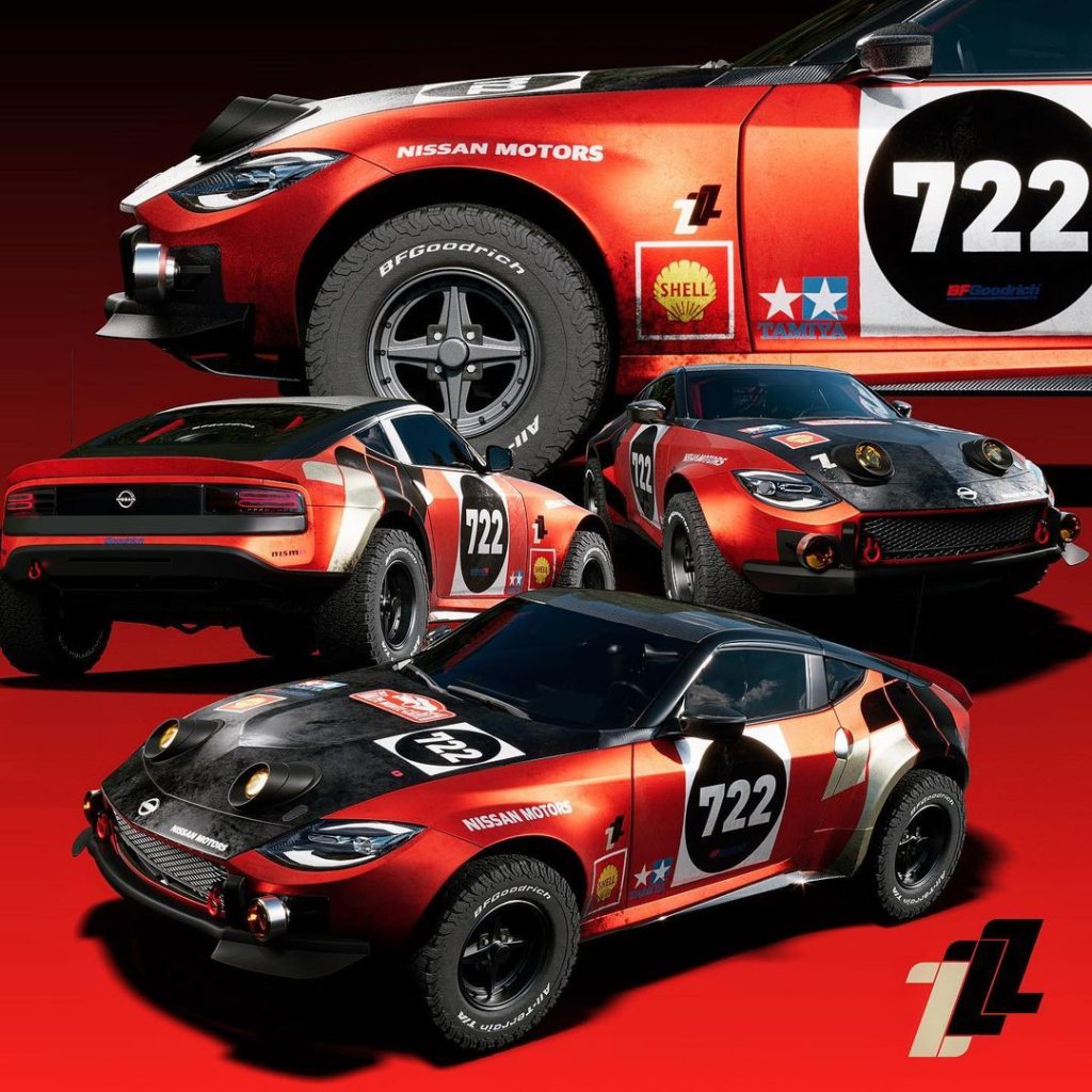 Lifted Nissan 400Z Rally Car Is a Budget Alternative to 911 Dakar and ...