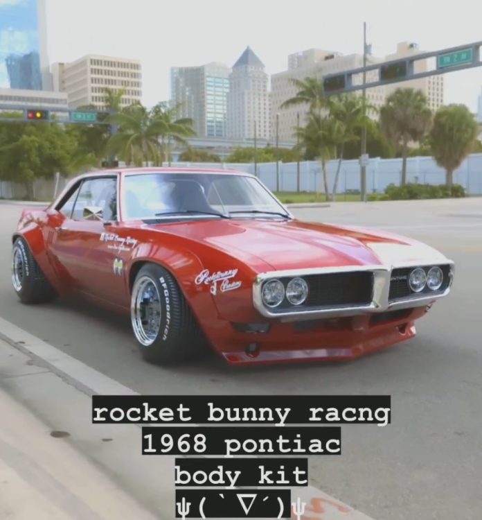 Rocket Bunny Pontiac Firebird Widebody Has Trans Am Racing Vibes and It ...
