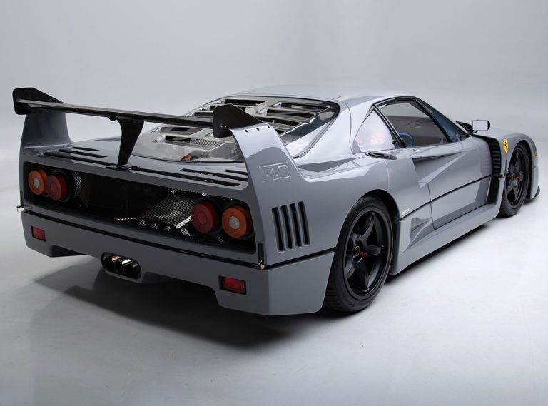 1989 Ferrari F40 "Competizione" Hides 1000 HP V8 Under Fresh Nardo Gray Paint