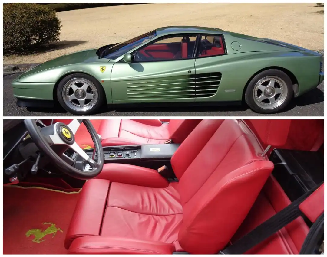 The Only Green (Verde Chiaro Metallic) Ferrari Testarossa Is For Sale ...
