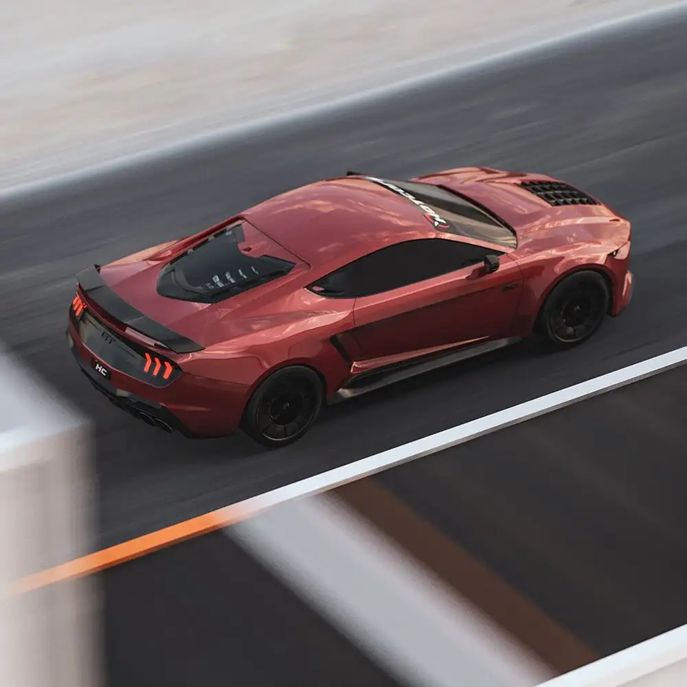 Mid-Engined 2024 Ford Mustang Rendering Turns Muscle Car into C8 ...