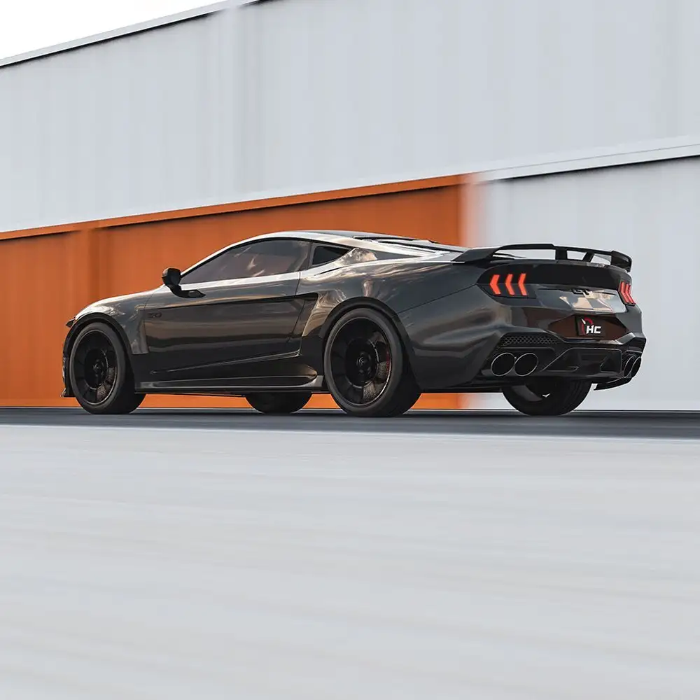 Mid-Engined 2024 Ford Mustang Rendering Turns Muscle Car into C8 ...