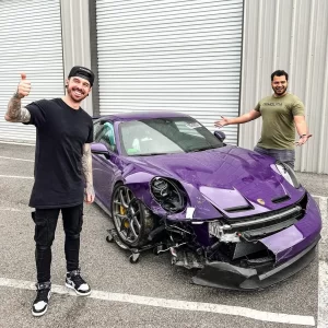 Mat Armstrong Fixed Adam LZ's Crashed Porsche 911 GT3 With Tavarish ...