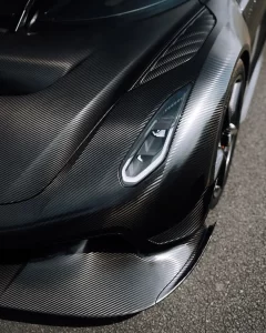 Koenigsegg Jesko Naked Carbon Body $443,400 Option Spotted at Le Mans