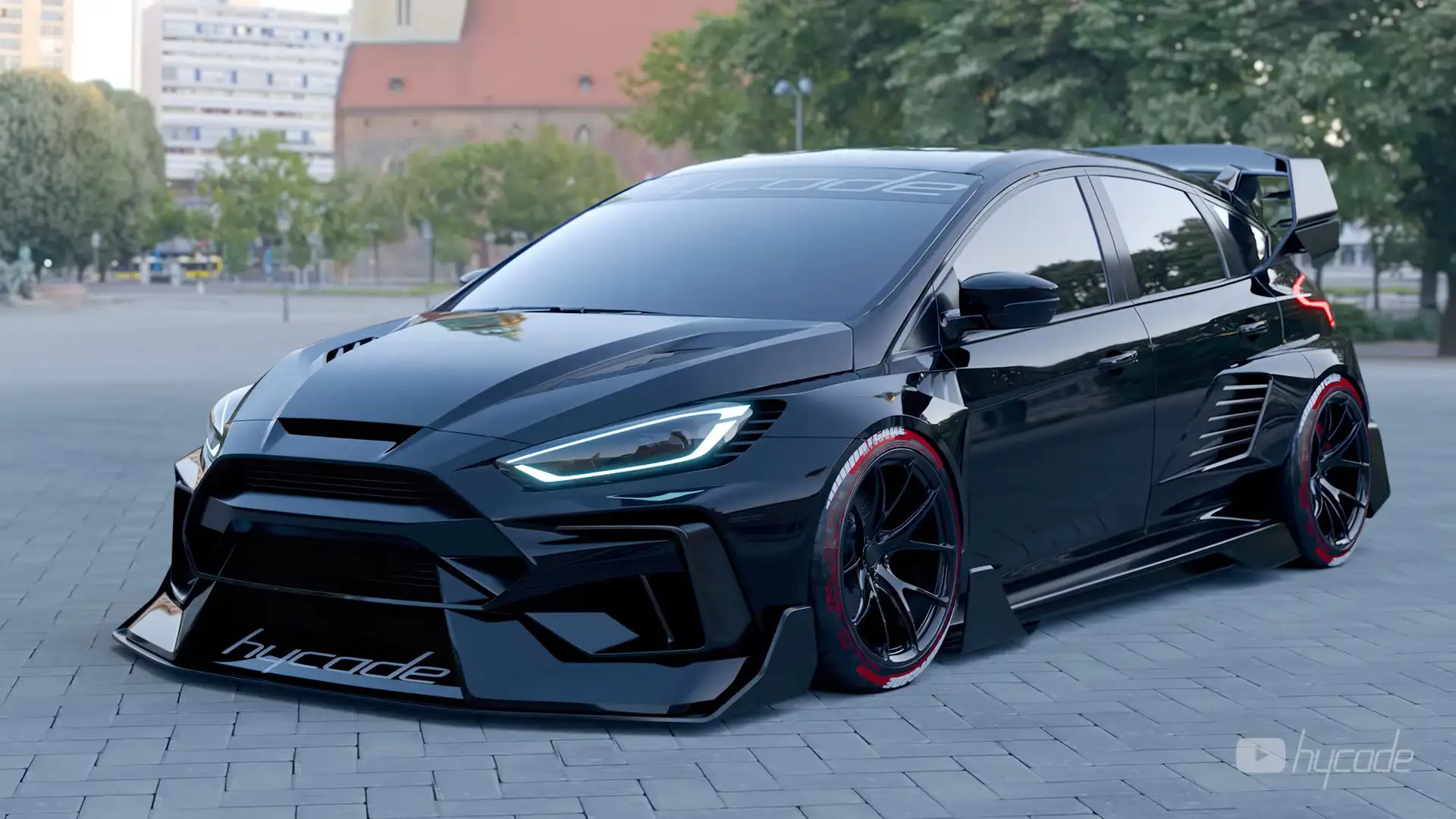 Ford Focus RS MK3 Custom Wide Body Kit By Hycade Buy With, 44% OFF