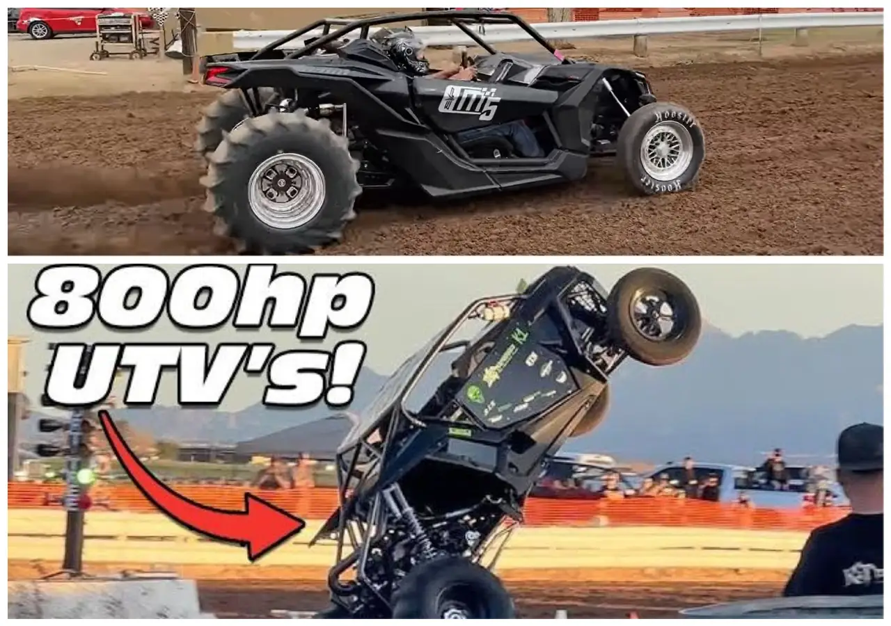 World's Fastest UTVs (800 HP) Bring Record to U.S. in Massive Dirt Drag ...