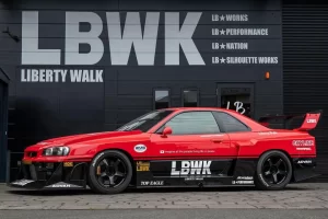 1999 R34 Nissan GT-R Liberty Walk Is a First-Year Car Preparing for US ...