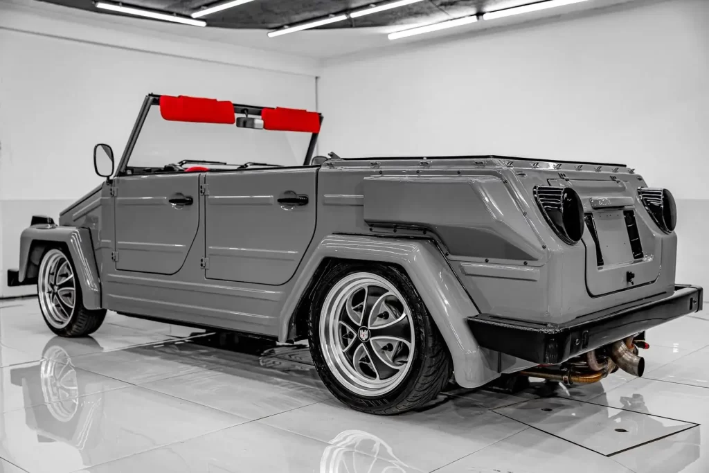 $108,000 1974 VW Thing Restomod Has Nardo Grey Paint, 202 HP Turbo Stroker