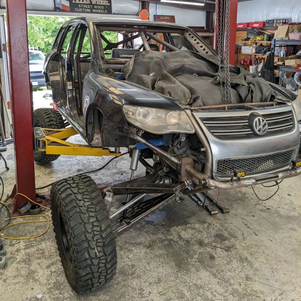 VW Touareg V10 TDI Race "Truck" Coming to King of Hammers 2024 From Texas