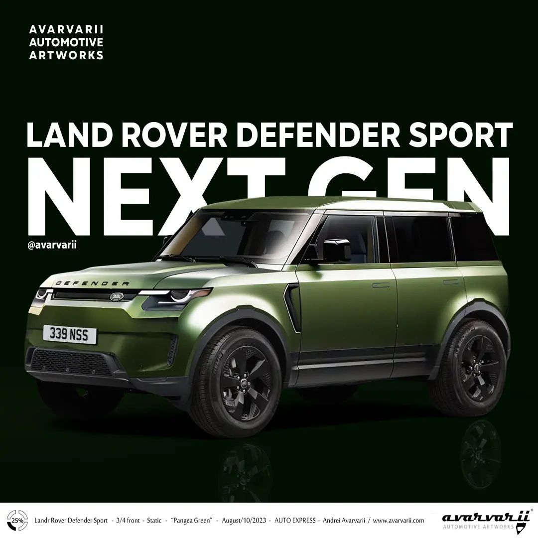 2027 Defender Sport: Land Rover Developing "Baby" Defender EV