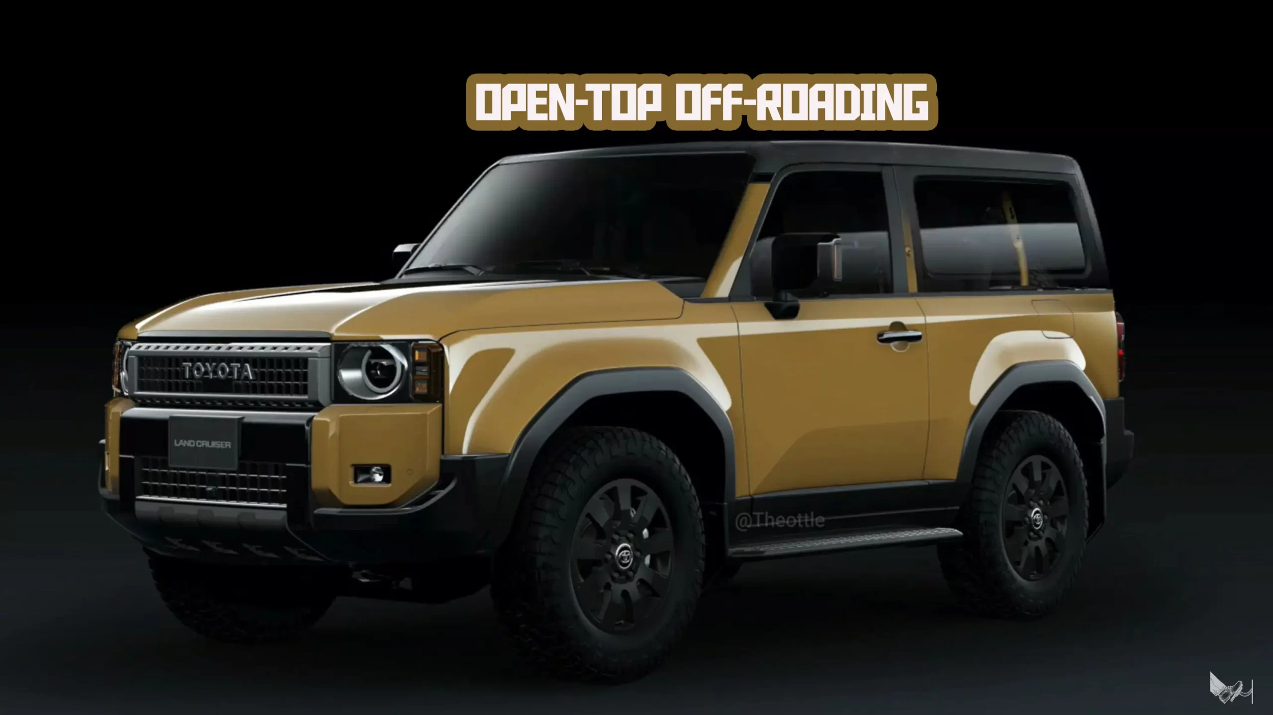 2024 Toyota Land Cruiser J250 3-Door Digitally Shows Removable Top to ...