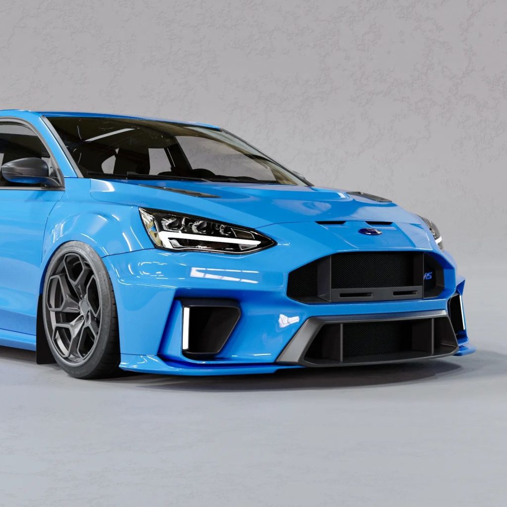 2024 Ford Focus RS Imagined With Avante Widebody Kit, Huge EcoBoost Power