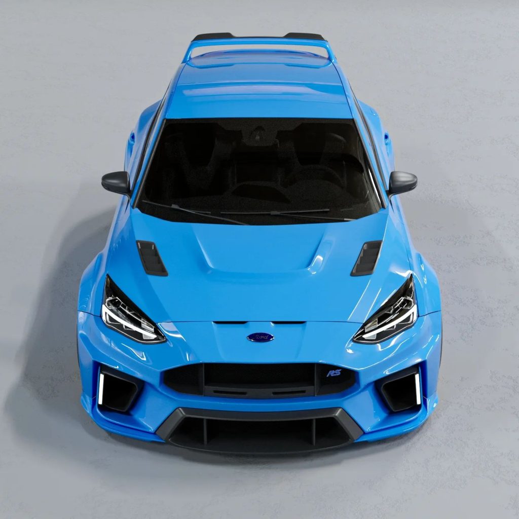 2024 Ford Focus RS Imagined With Avante Widebody Kit, Huge EcoBoost Power