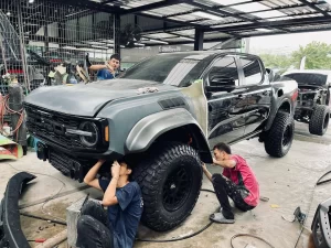 Bronco Raptor Pickup Exists in Thailand, Is a Ranger With a Face Swap