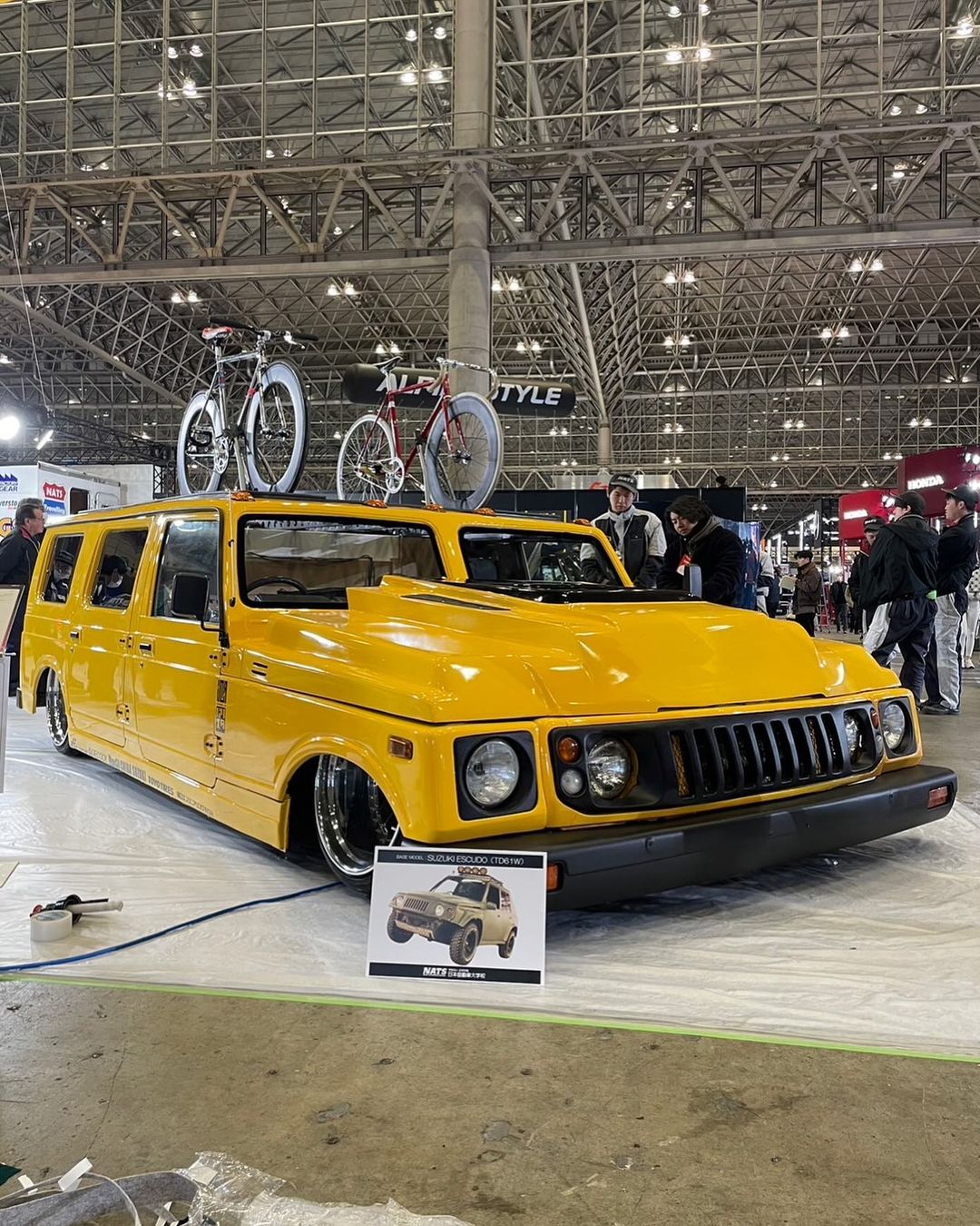 Japanese "Hummer" Built From Two Suzuki Jimnys Welded Together Joins ...